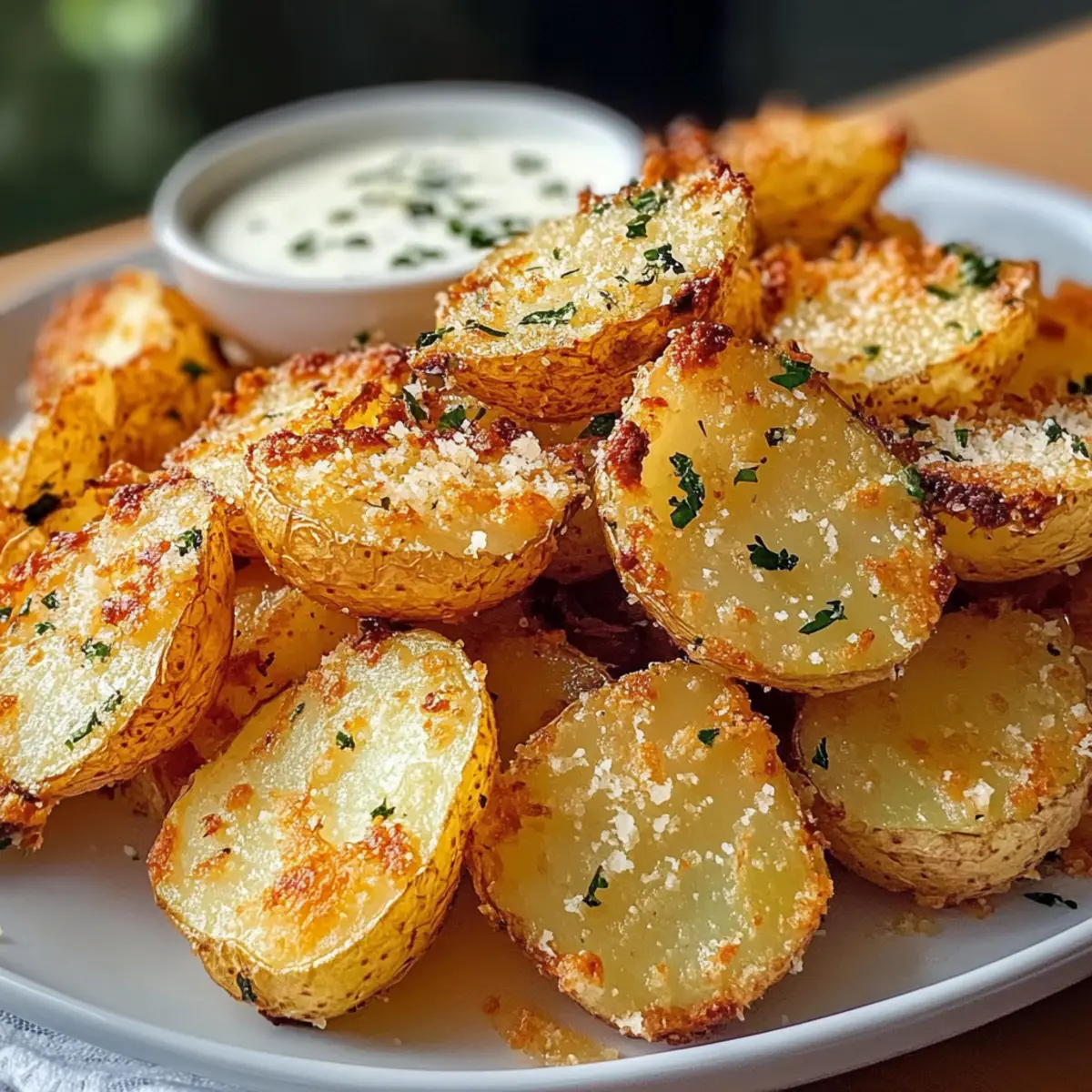 Crispy Parmesan Kartoffeln: Einfach und lecker