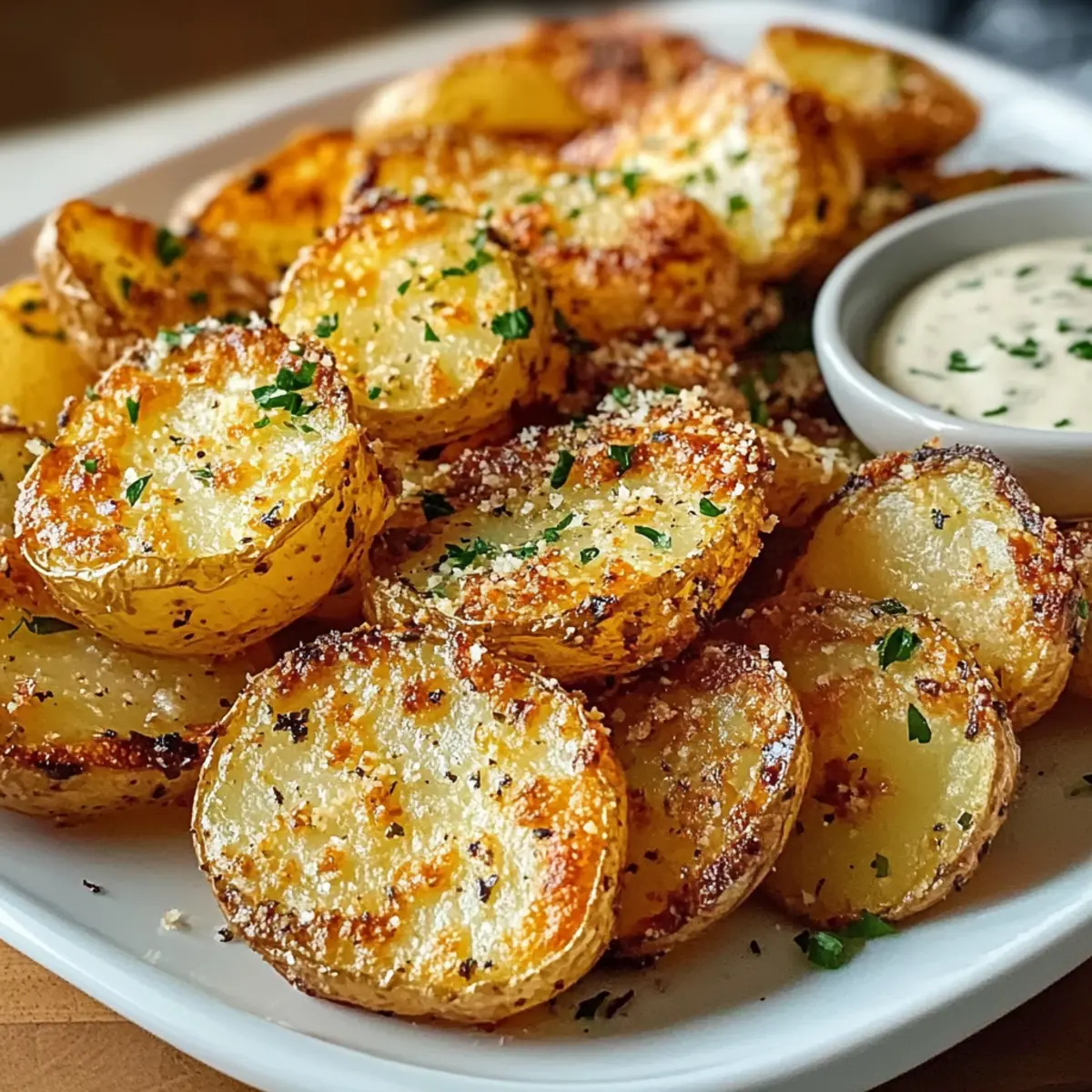 Crispy Parmesan Kartoffeln: Einfach und lecker